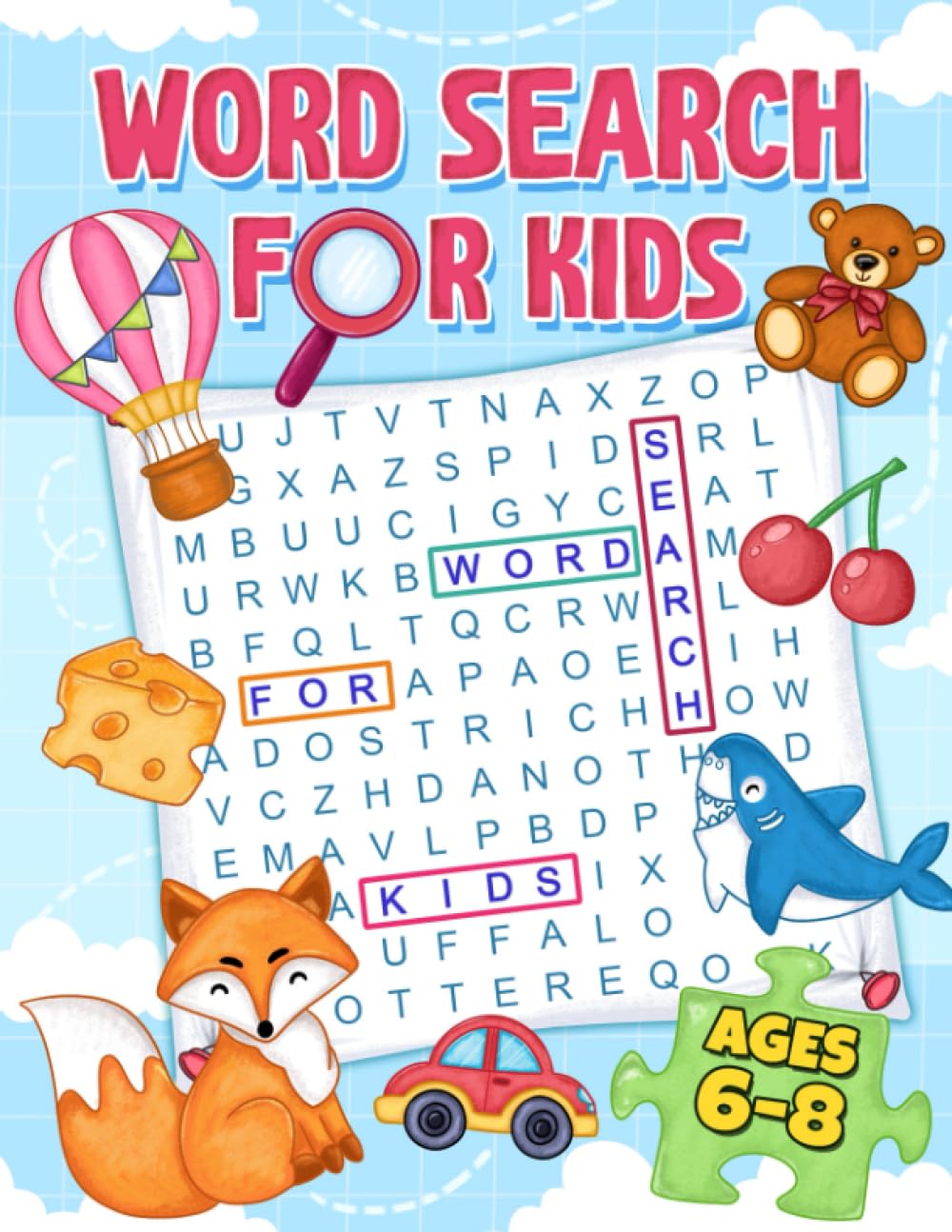 Word Search For Kids: A Collection of Interesting Word Find Puzzles for ...