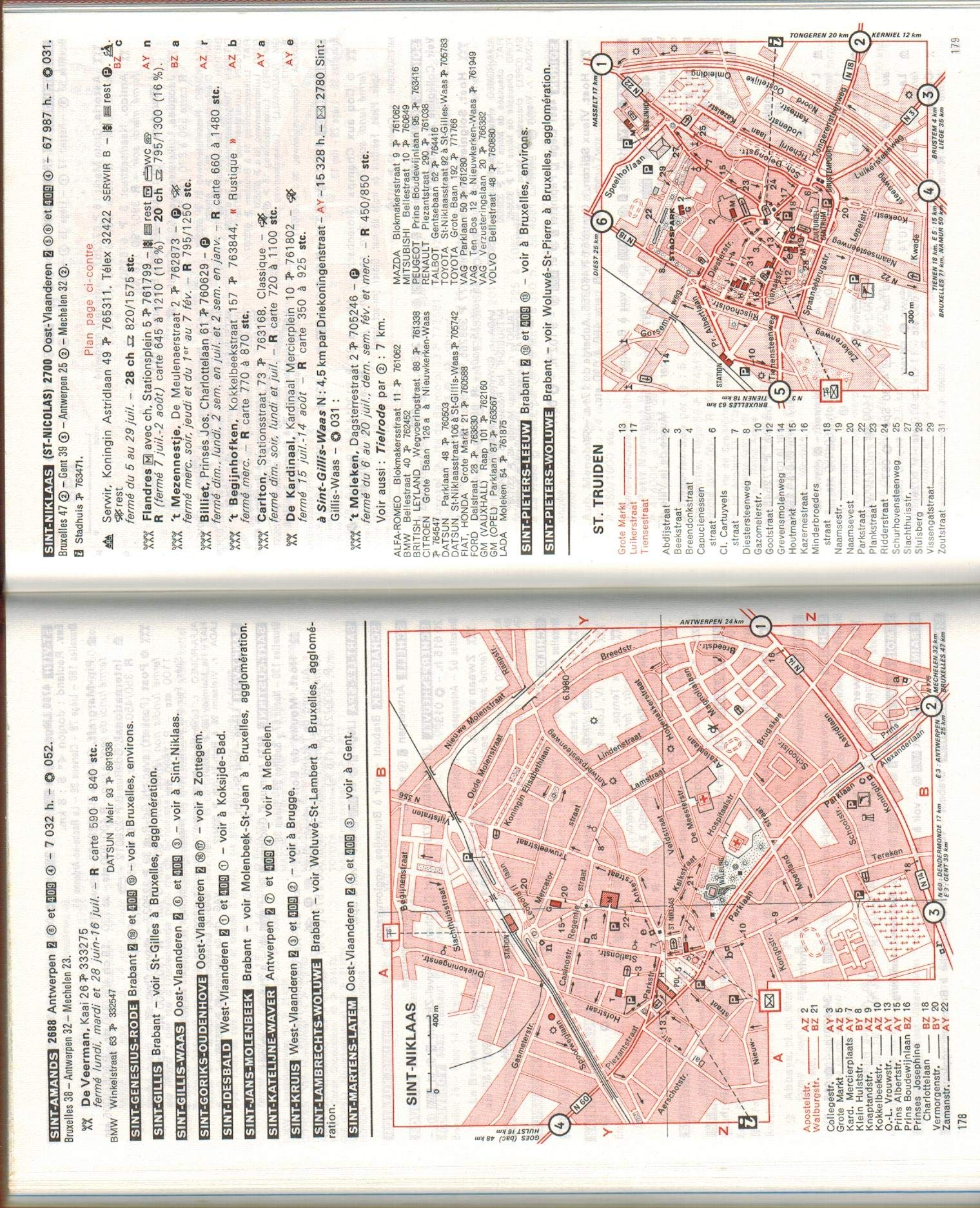 Michelin Red Guide: Benelux, 1980 by Guides Touristiques Michelin ...