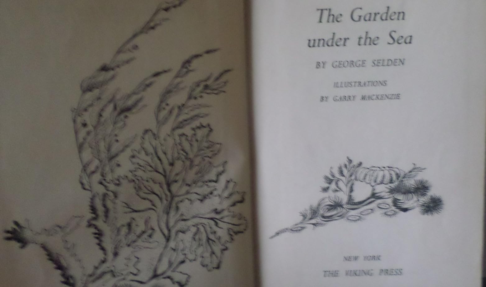 The Garden under the Sea by George Selden | Goodreads