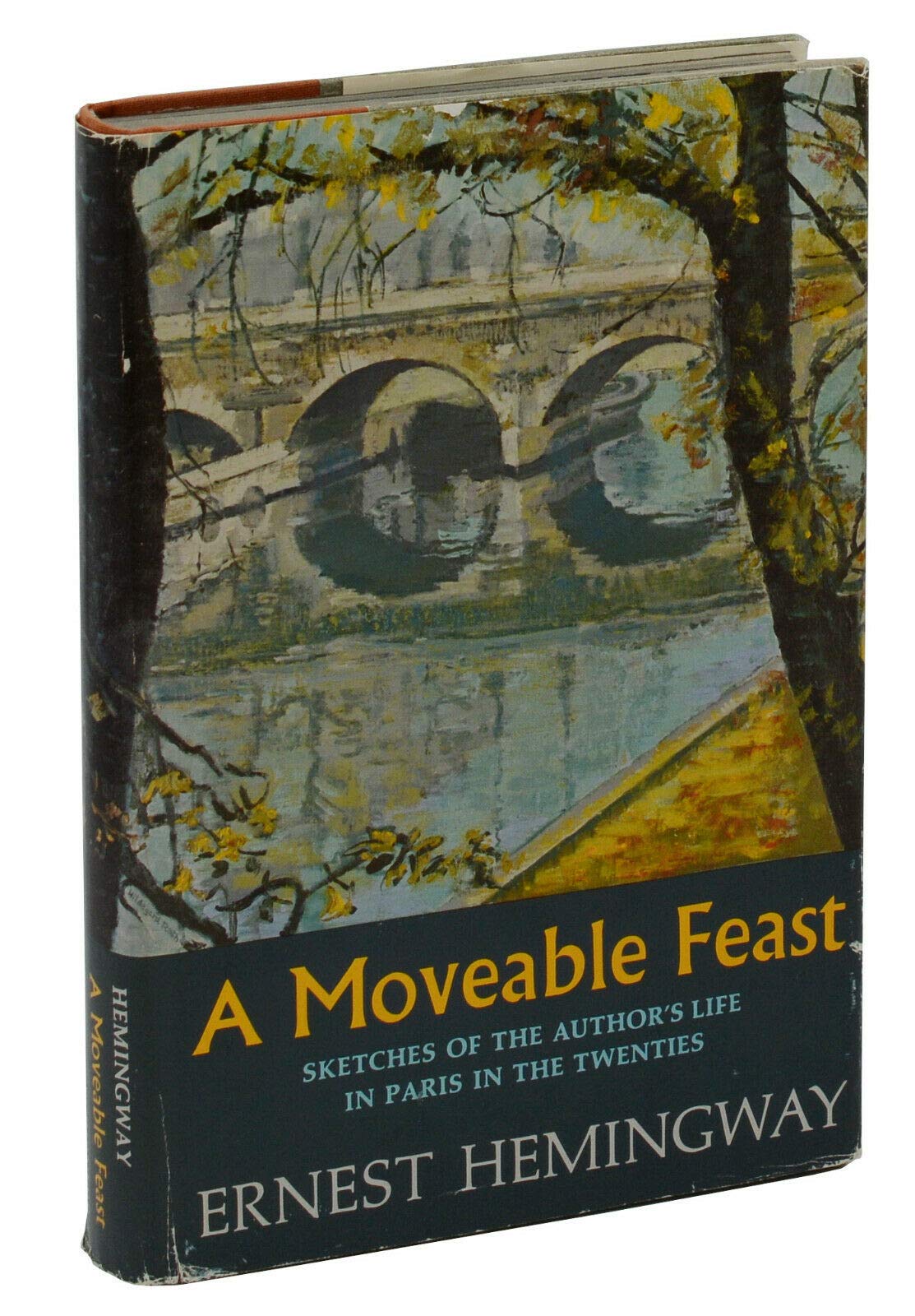 A Moveable Feast by ERNEST HEMINGWAY ~ First Edition 1964 ~ Sketches Paris 1st by Ernest ...