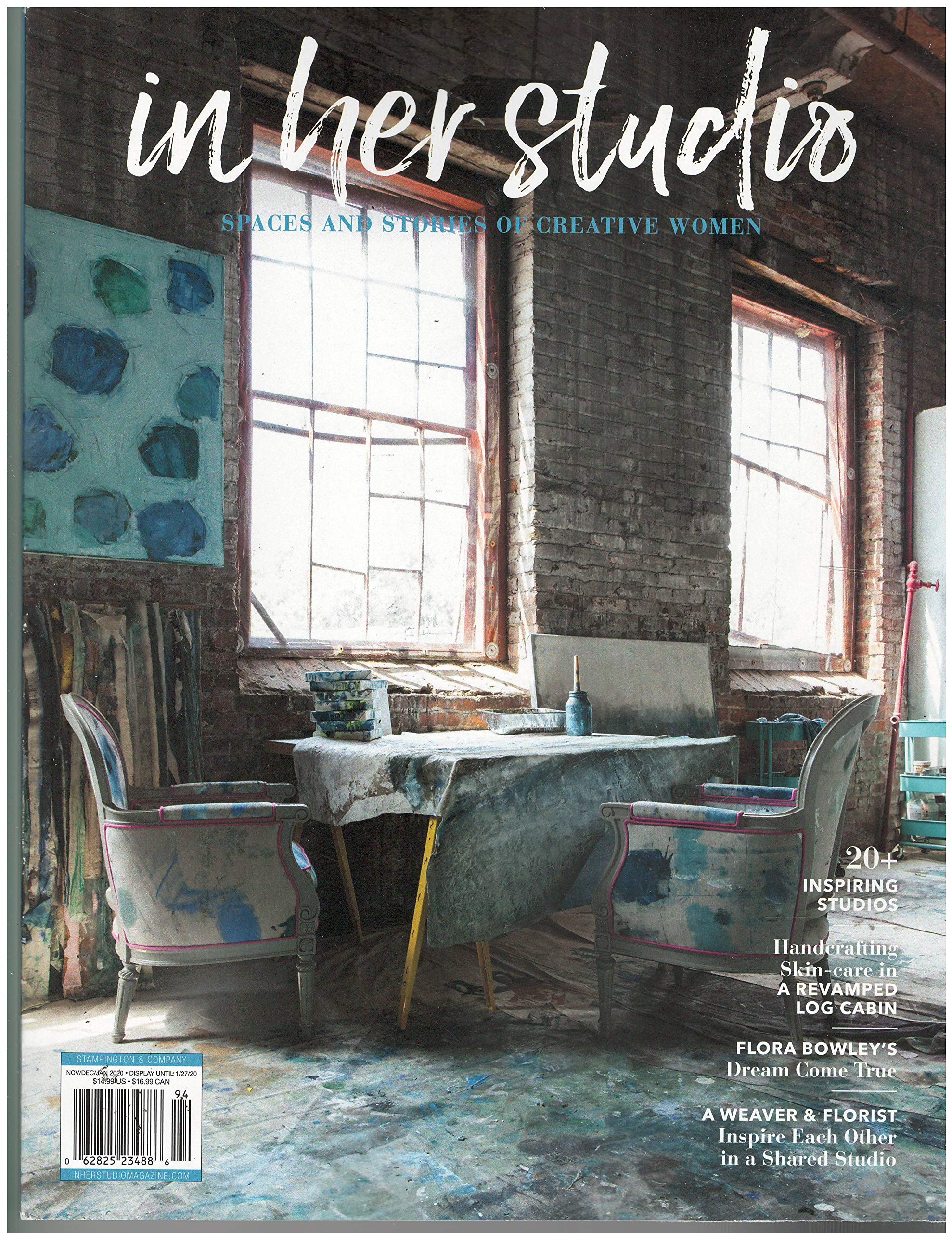 in Her Studio Magazine November December 2019 January 2020 by unknown ...