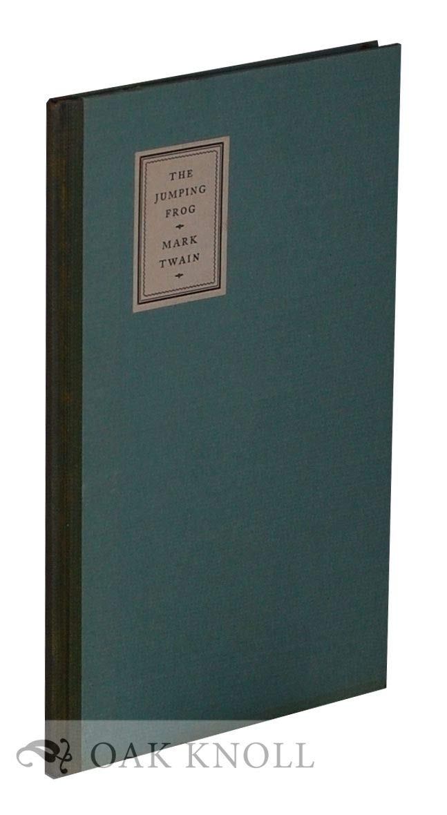 NOTORIOUS JUMPING FROG OF CALAVERAS COUNTY.|THE by Mark Twain | Goodreads