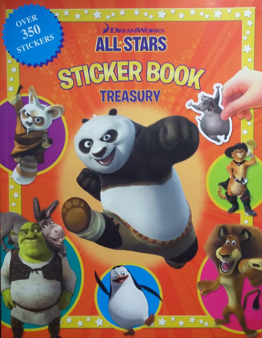 DreamWorks All Stars Sticker Book Treasury by Phidal | Goodreads