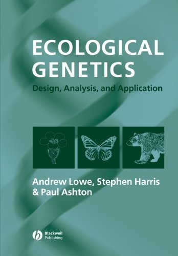 Ecological Genetics: Design, Analysis, and Application by Andrew Lowe ...