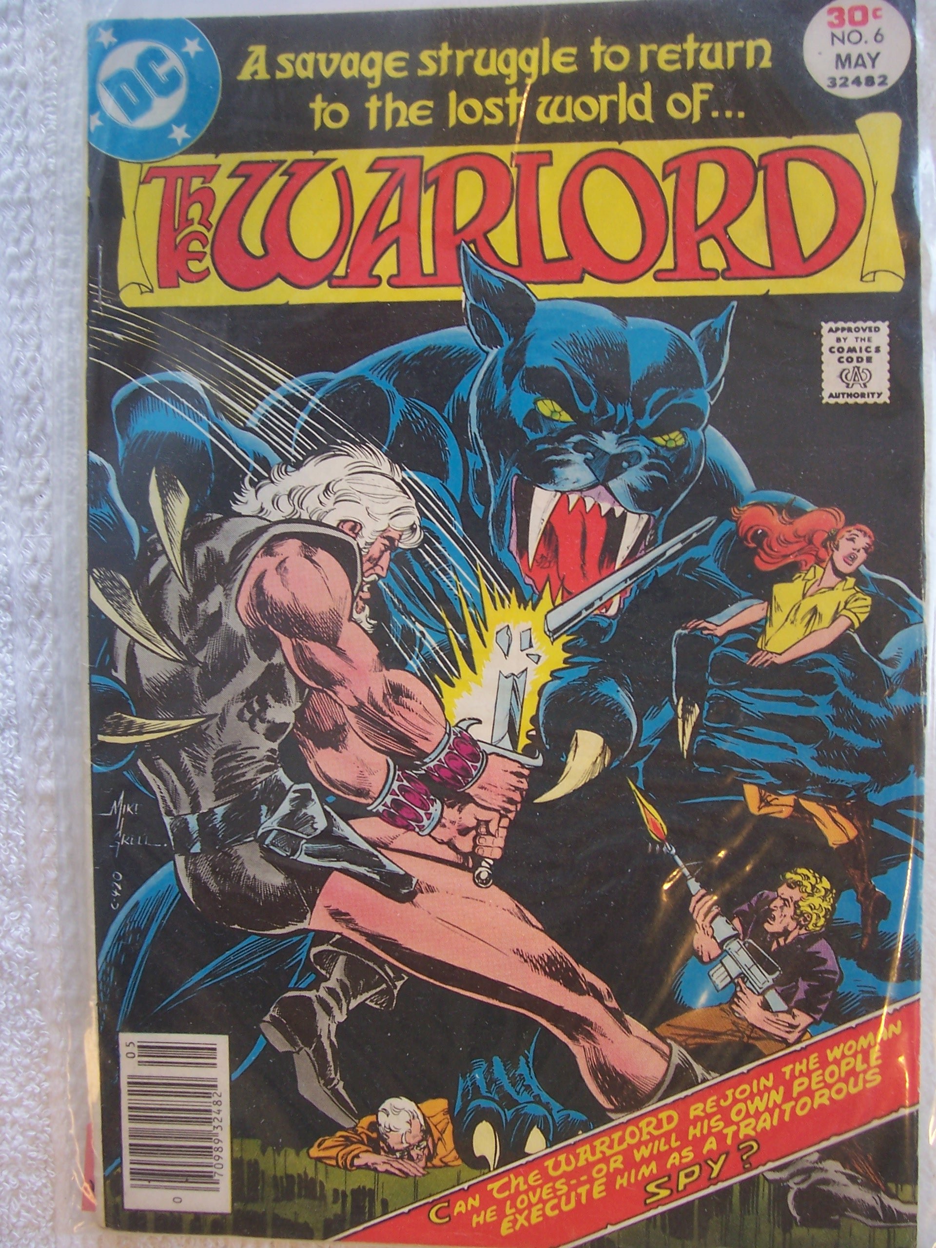 Warlord (DC Comic #6) May 1977 by Mike Grell | Goodreads
