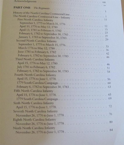 Fortitude and Forbearance: The North Carolina Continental Line in the ...
