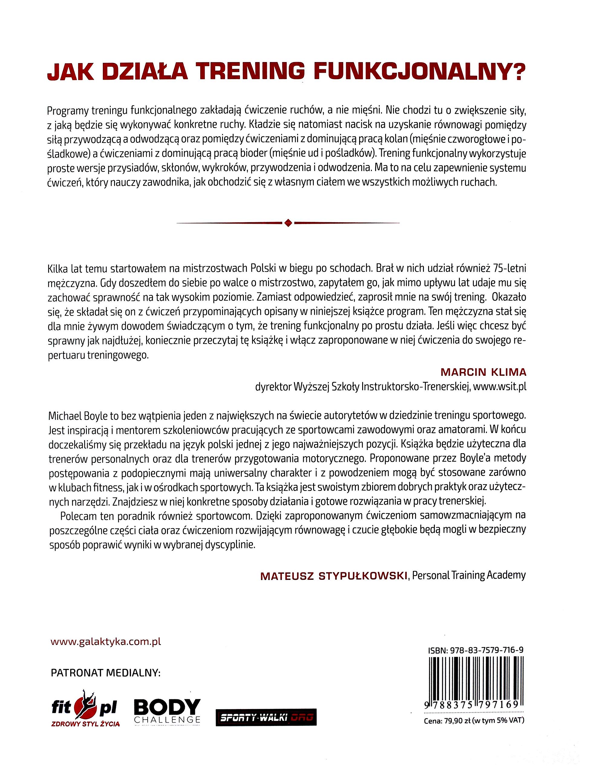 Nowoczesny trening funkcjonalny. Trenuj efektywniej i zmniejsz ryzyko ...