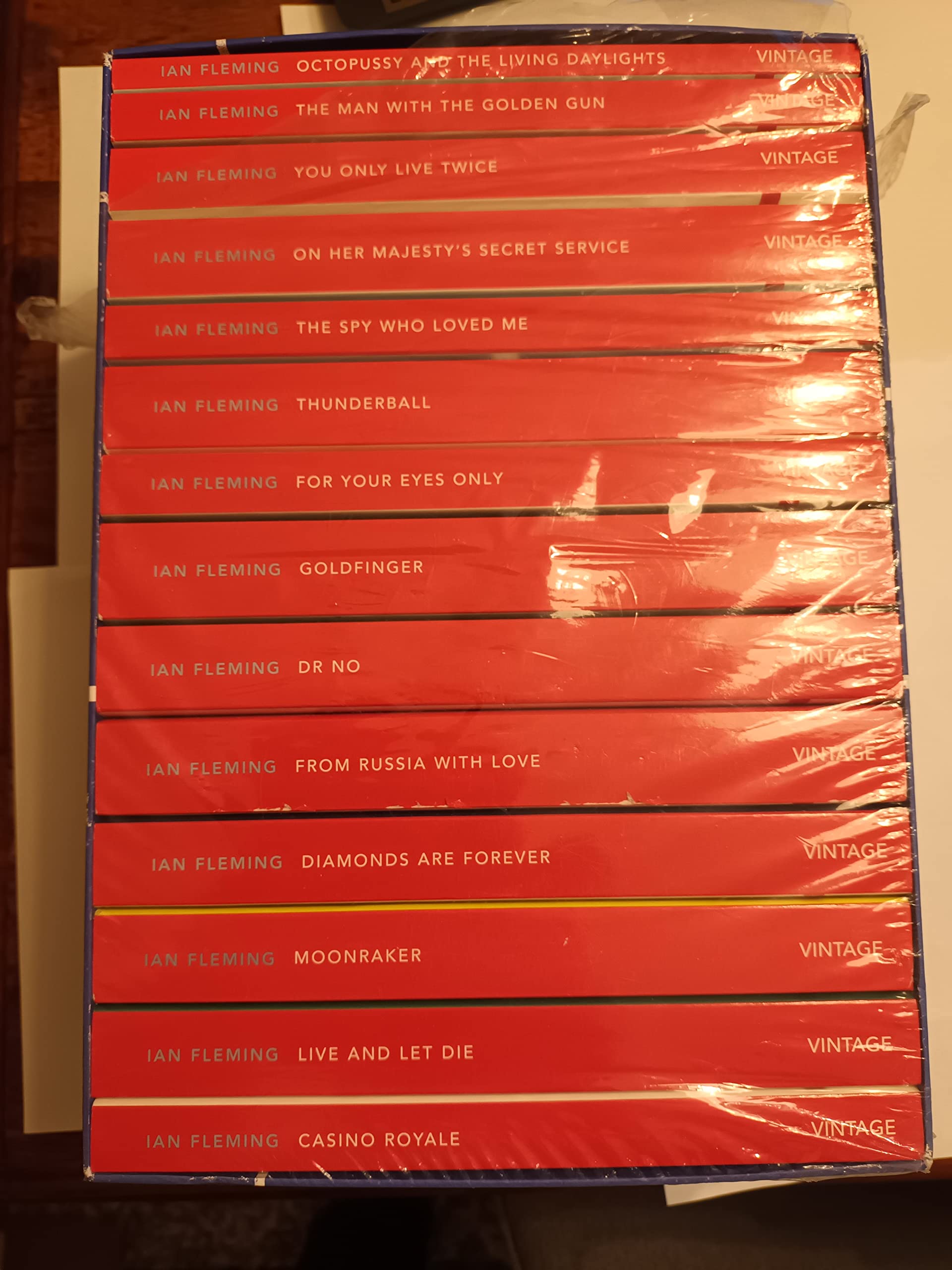 The Complete James Bond Collection 14 Books In Slipcase by Ian Fleming ...