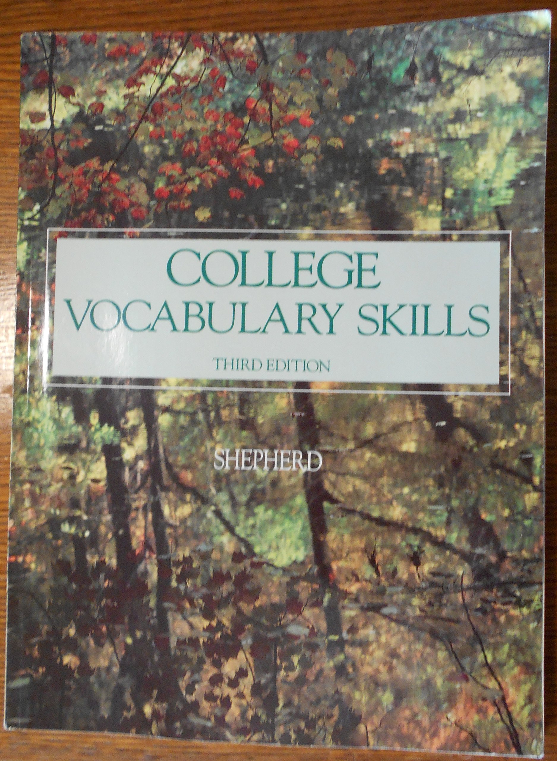 College Vocabulary Skills by James F. Shepherd | Goodreads