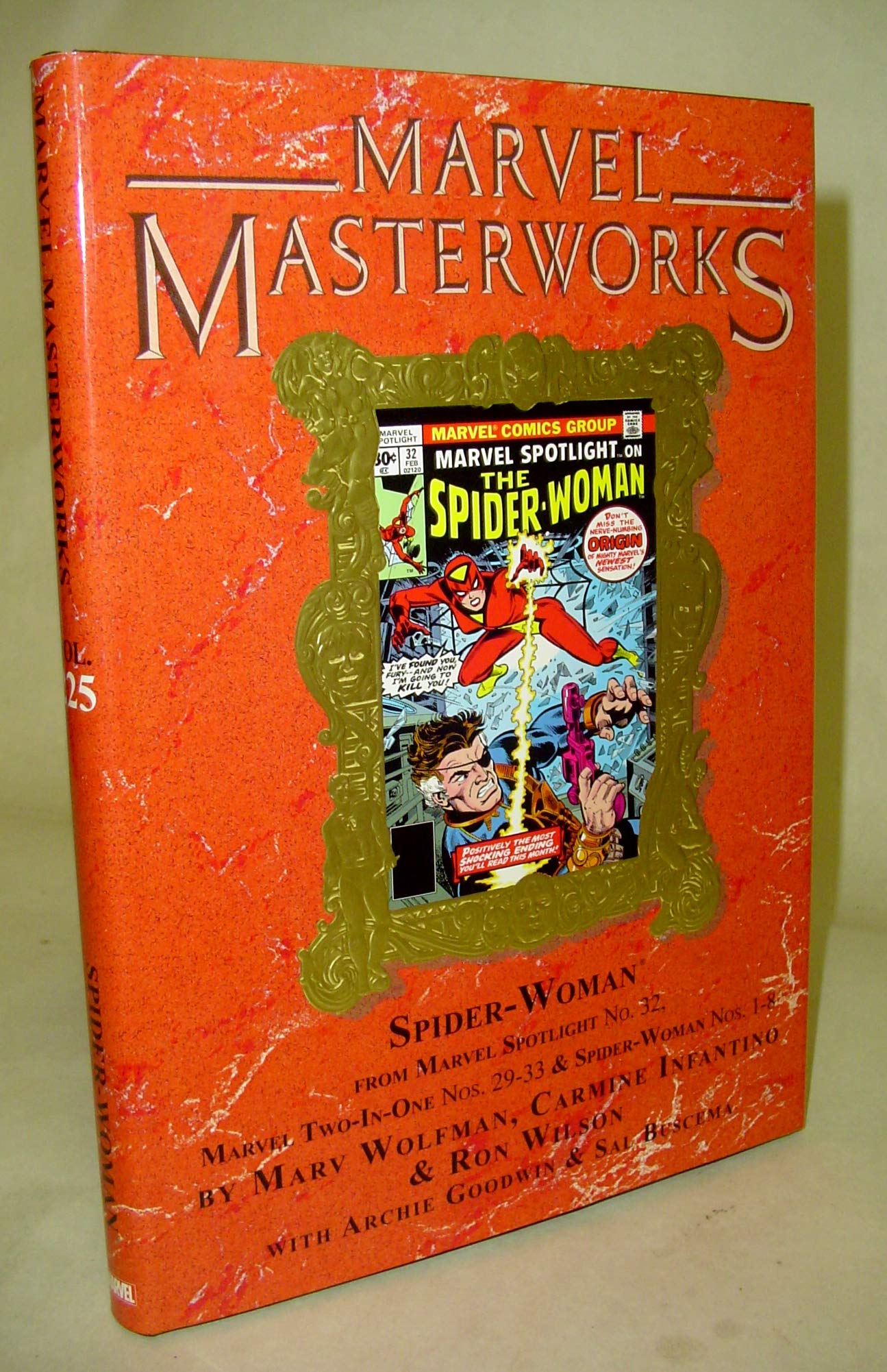 Marvel Masterworks SPIDER-WOMAN from Marvel Spotlight No. 32, Marvel Two-In-One Nos. 29-33 ...