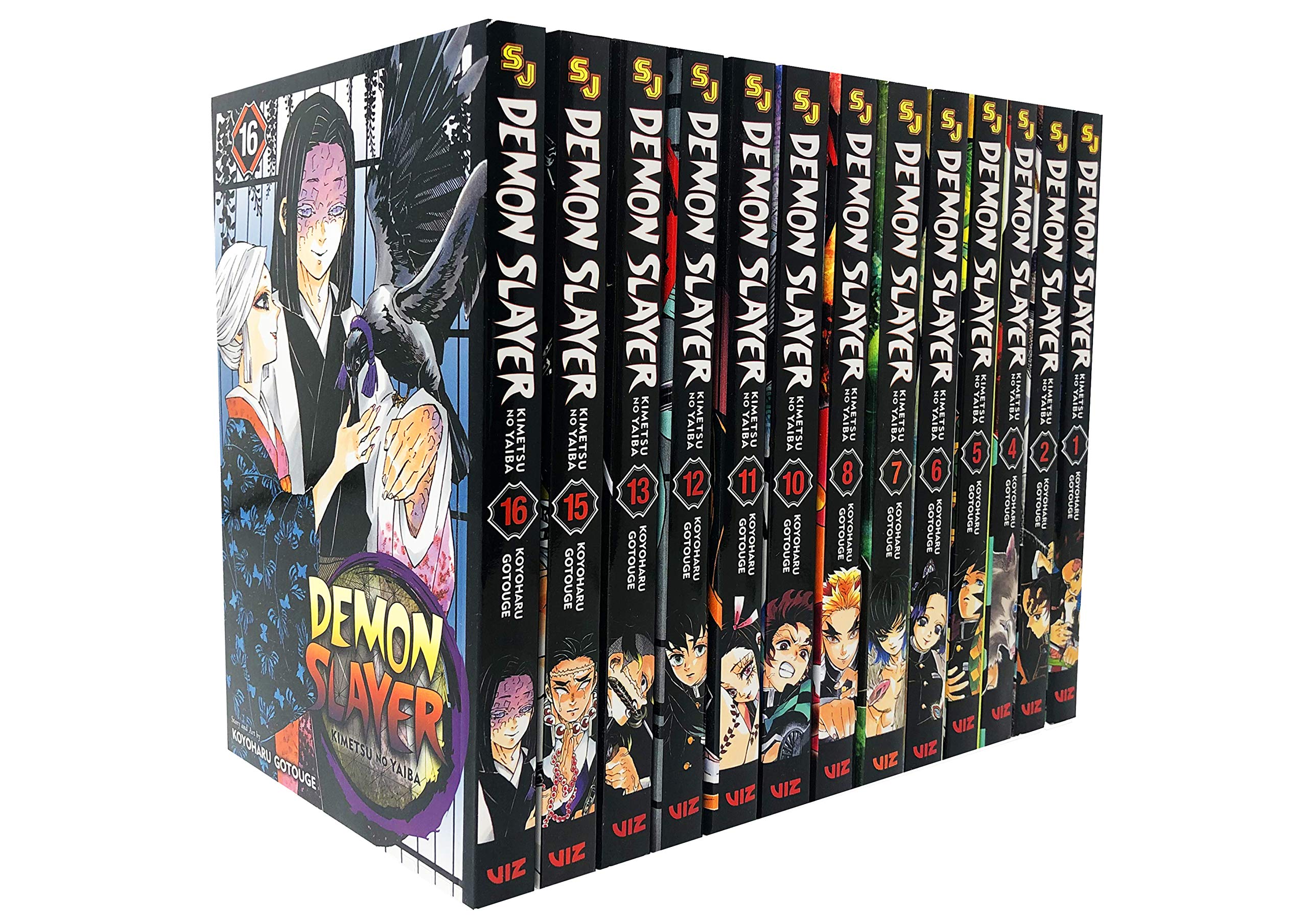 Demon Slayer Kimetsu no Yaiba Series Collection 13 Books Set by ...