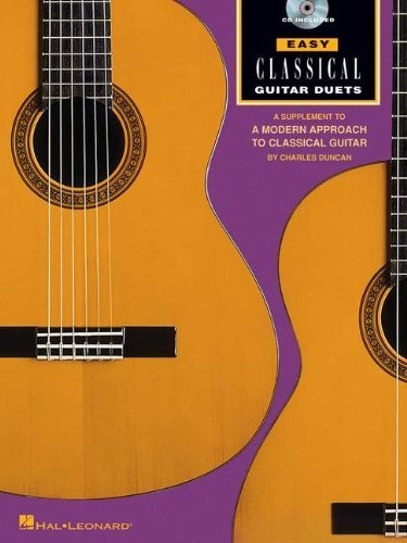 Easy Classical Guitar Duets: Book/CD Pack [Sheet music] by Charles ...