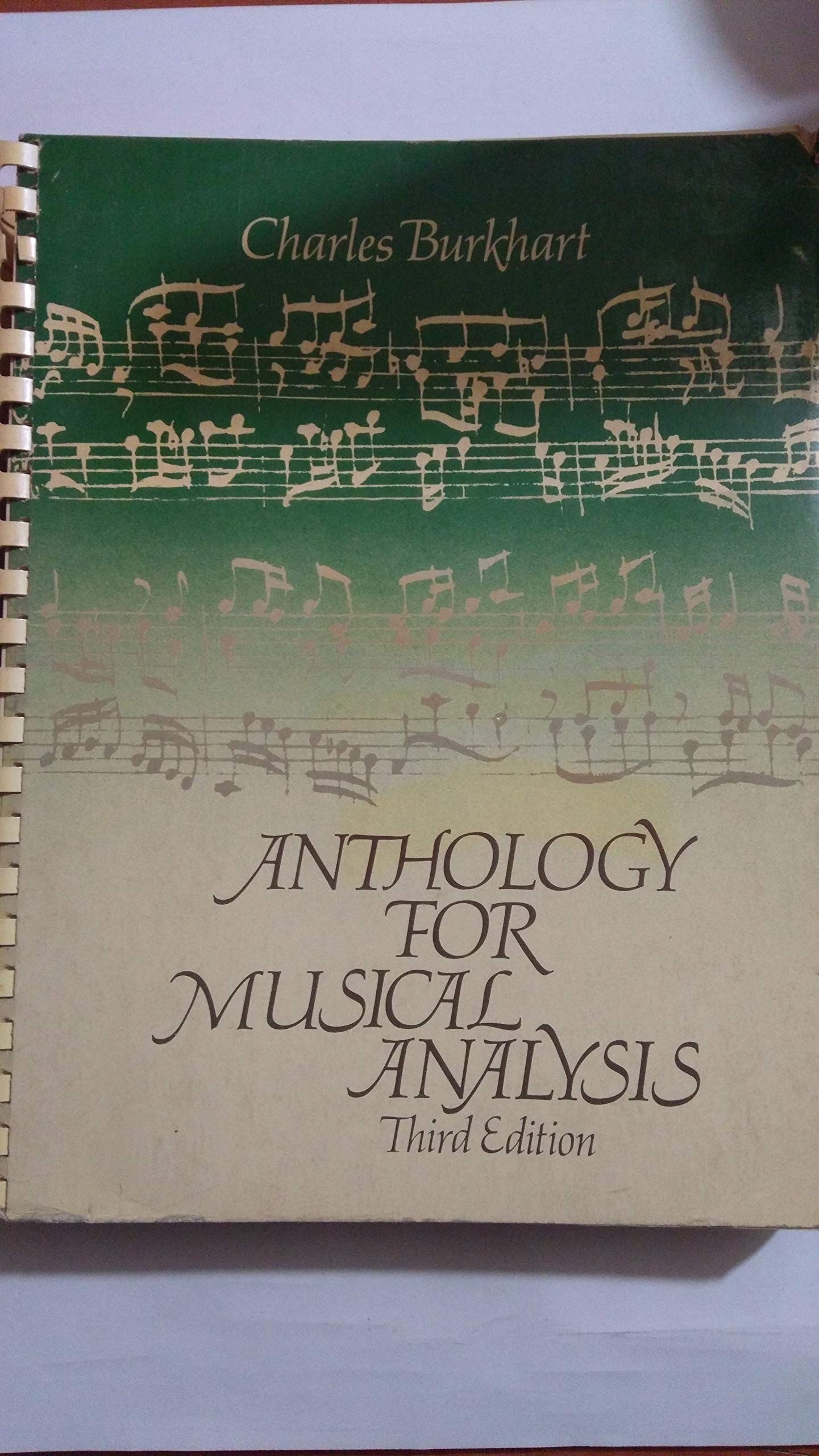 Anthology for Musical Analysis by Charles Burkhart | Goodreads