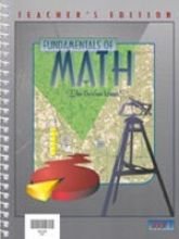 Fundamentals of math for Christian schools: Teacher's edition by Hal C ...