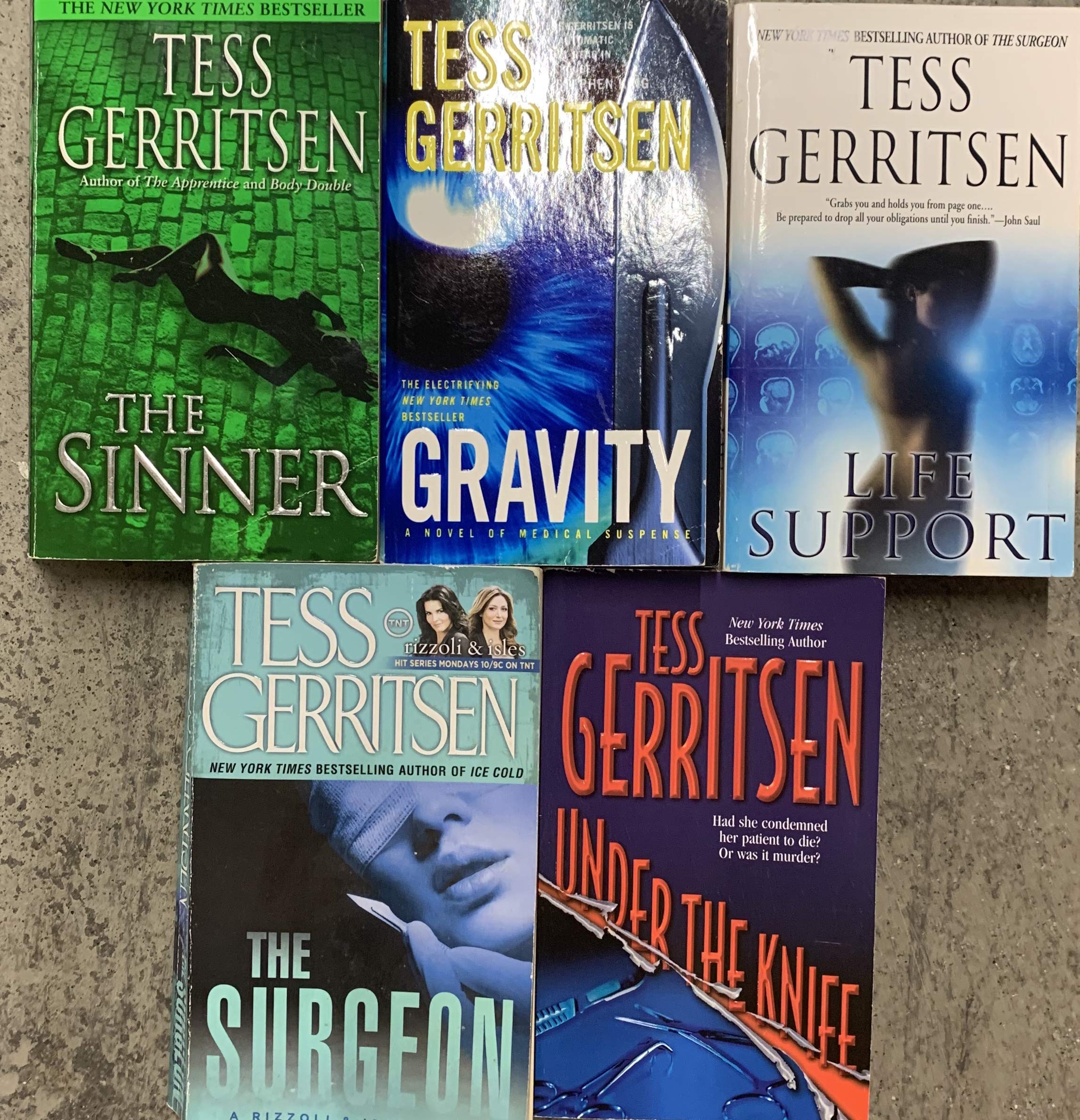 Tess Gerritsen Medical Thriller Collection 5 Book Set by Tess Gerritsen ...