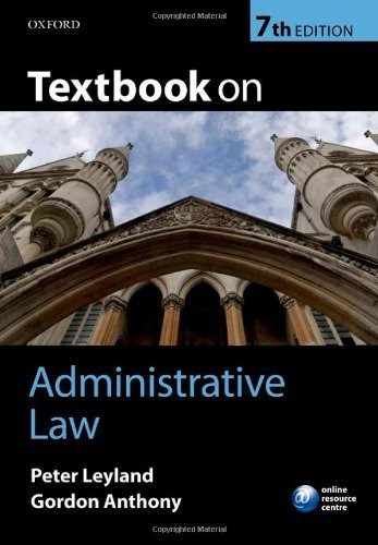 Textbook on Administrative Law by Peter Leyland | Goodreads