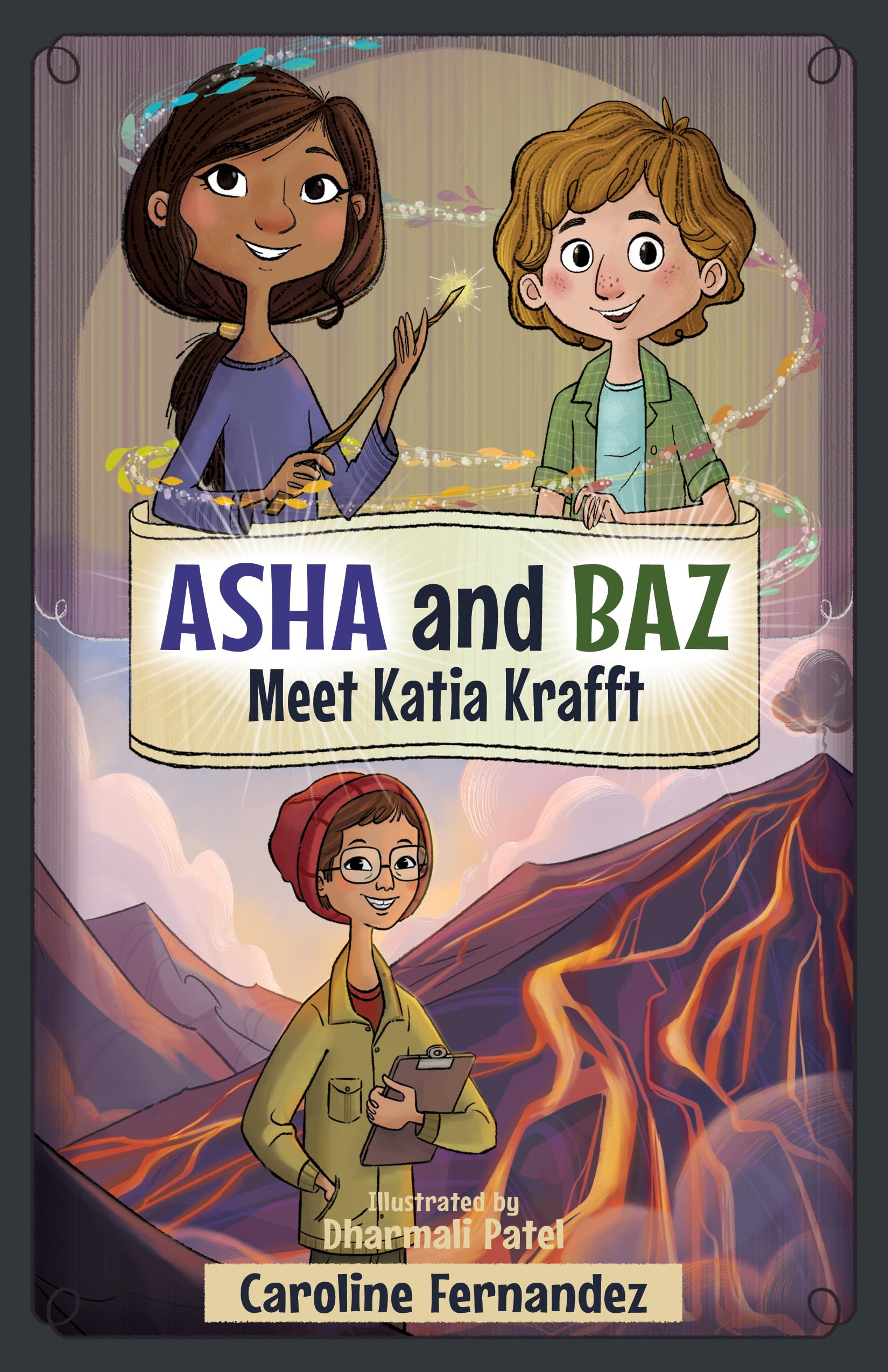 Meet Katia Krafft: Asha and Baz (Book 3) by Caroline Fernandez | Goodreads