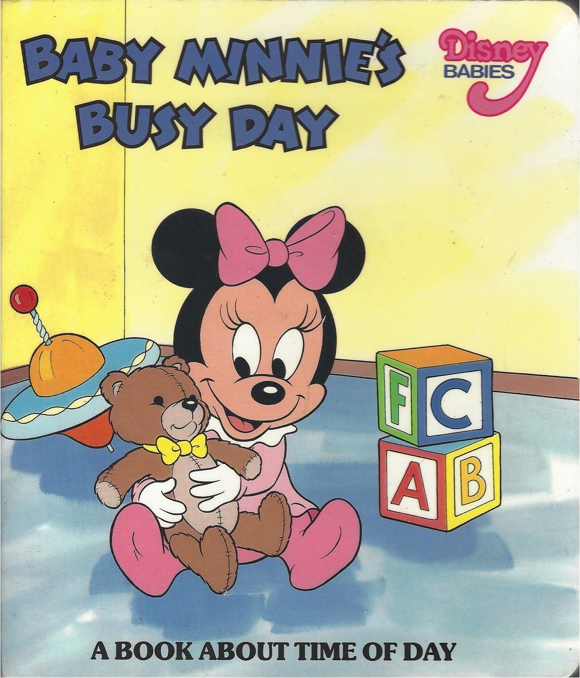Baby Minnie's Busy Day a Book About Time of Day Disney Babies Board ...