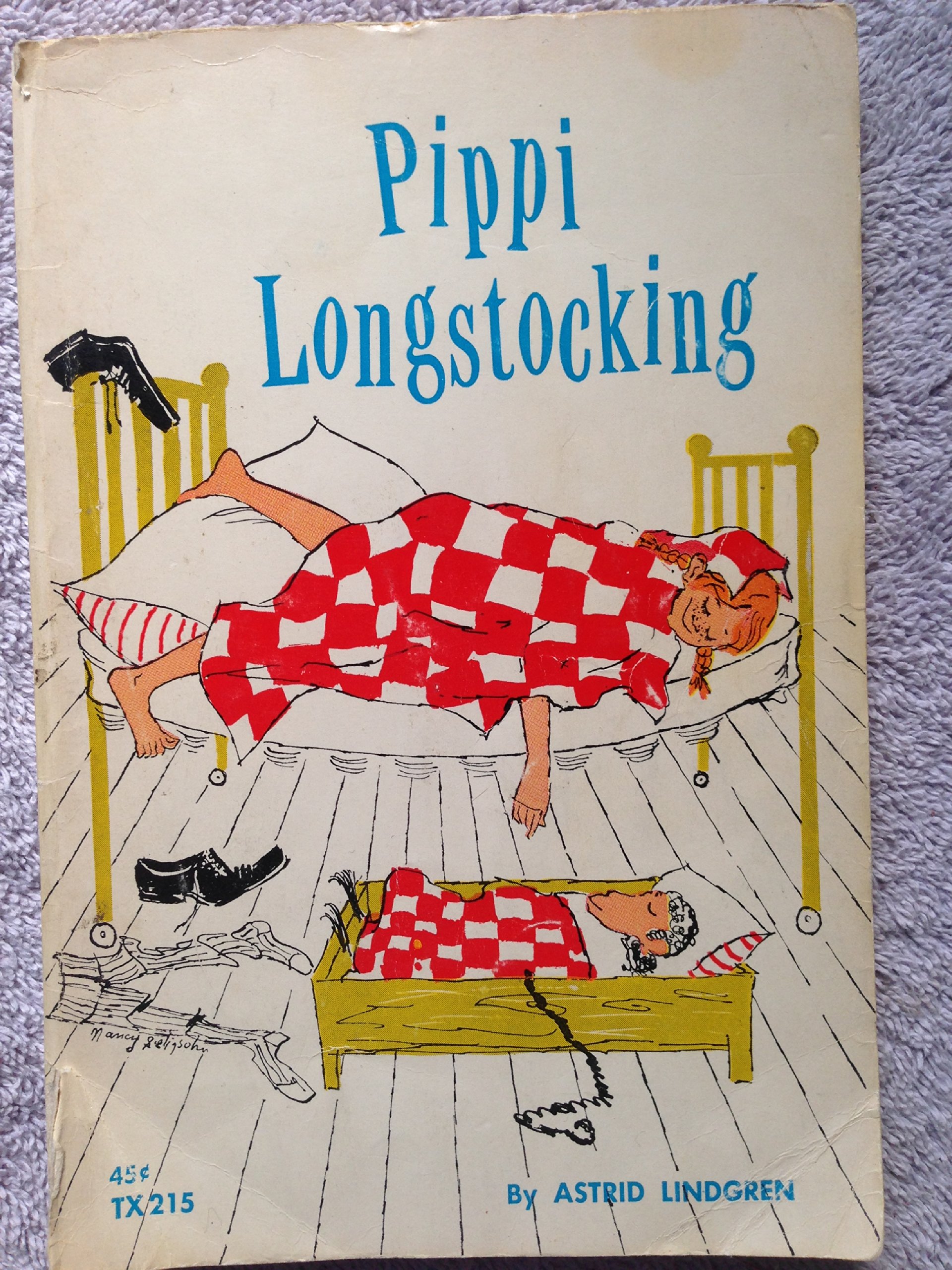 Pippi Longstocking (Scholastic Books #TX 215) by Astrid Lindgren ...