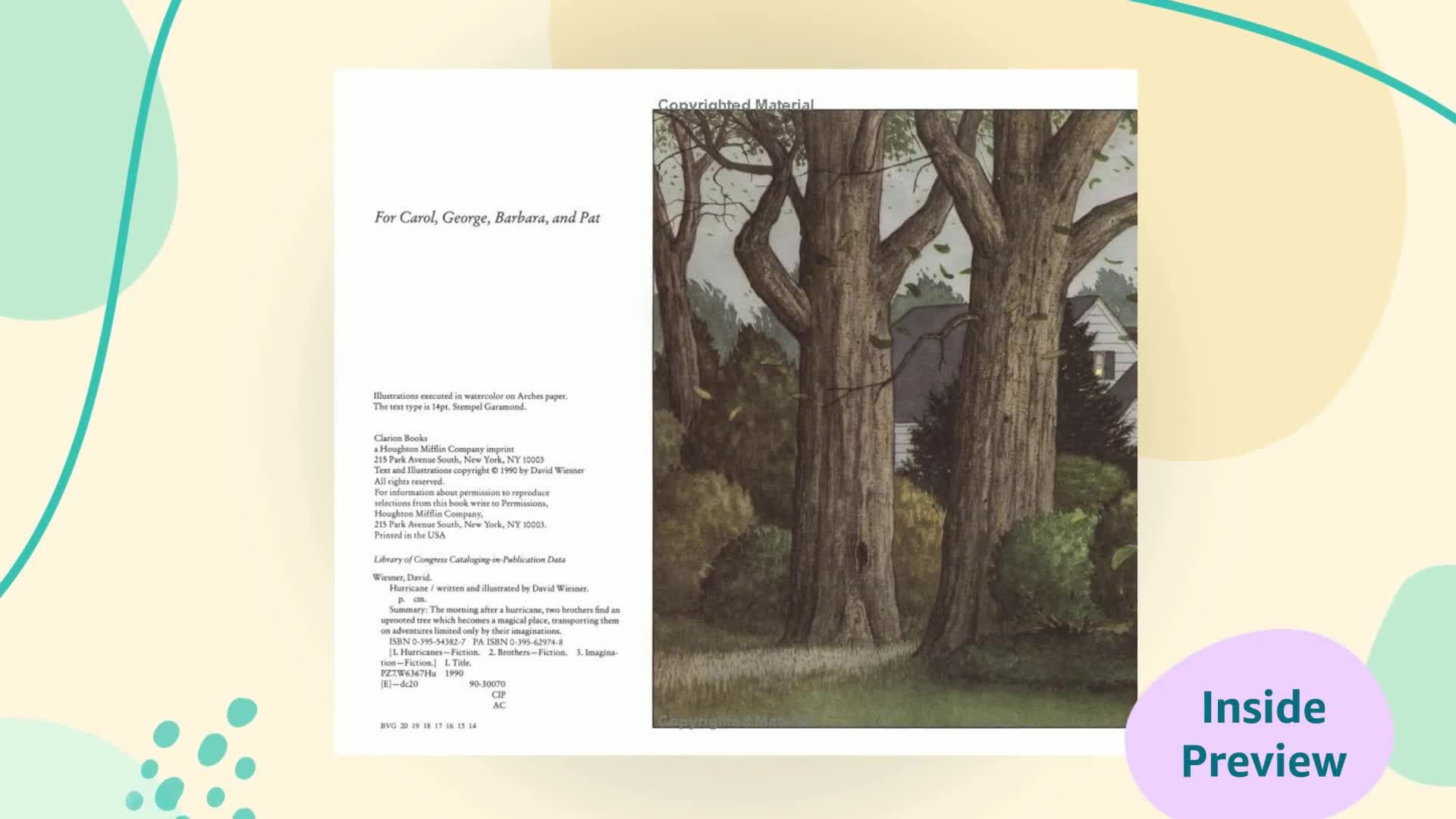 Hurricane by David Wiesner (1990-10-22) by David Wiesner | Goodreads