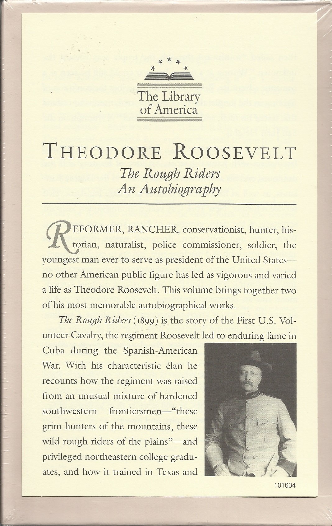 Theodore Roosevelt - Rough Riders, An Autobiography by Theodore ...