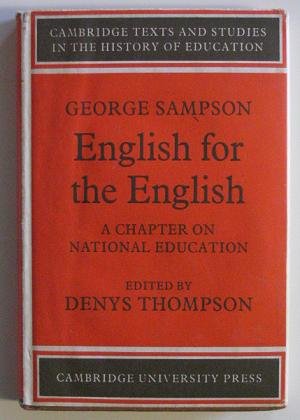 English for the English by G. Sampson | Goodreads