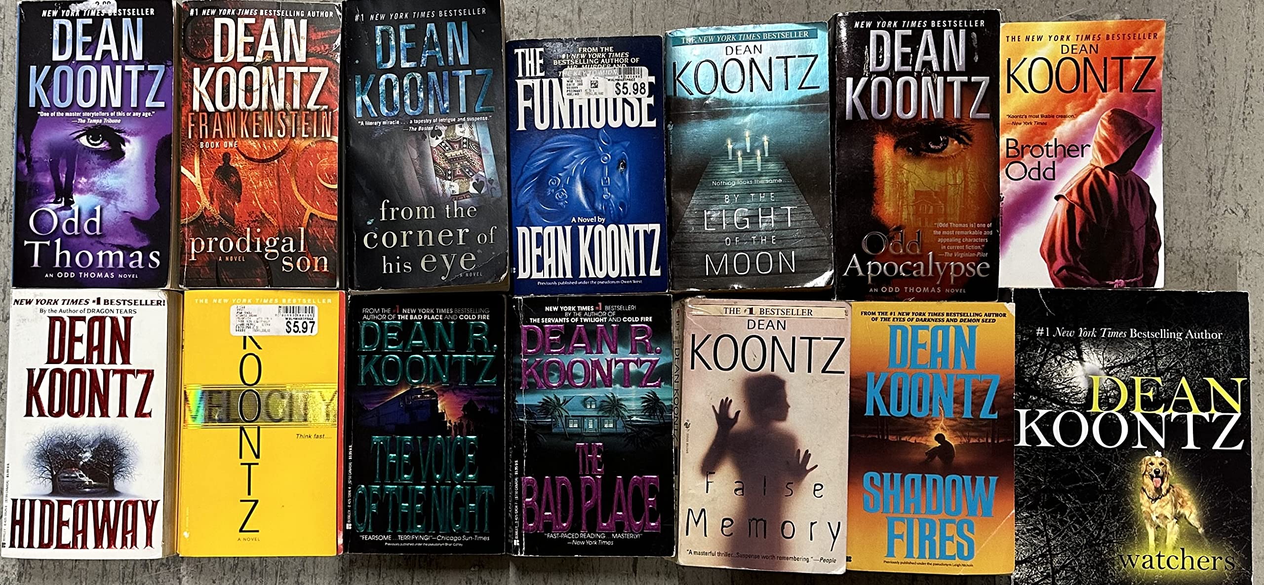 Dean Koontz Paperback Novel Collection 14 Books by Dean Koontz | Goodreads