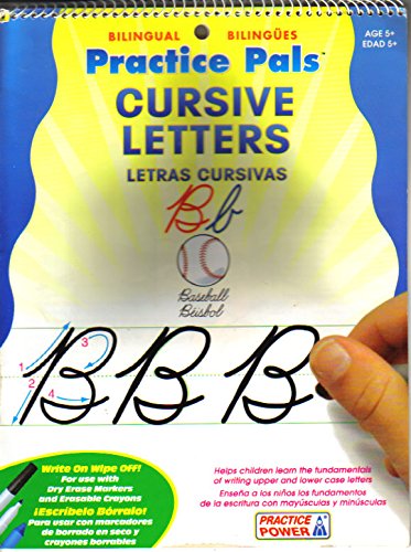 Practice Pals Cursive Letters / Letras Cursivas: Bilingual / Bilingües ...