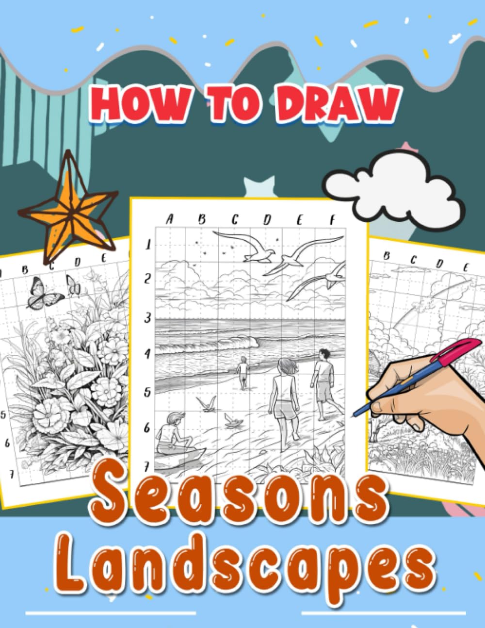 How To Draw Seasons Landscapes: Discover the Beauty of Changing Seasons ...