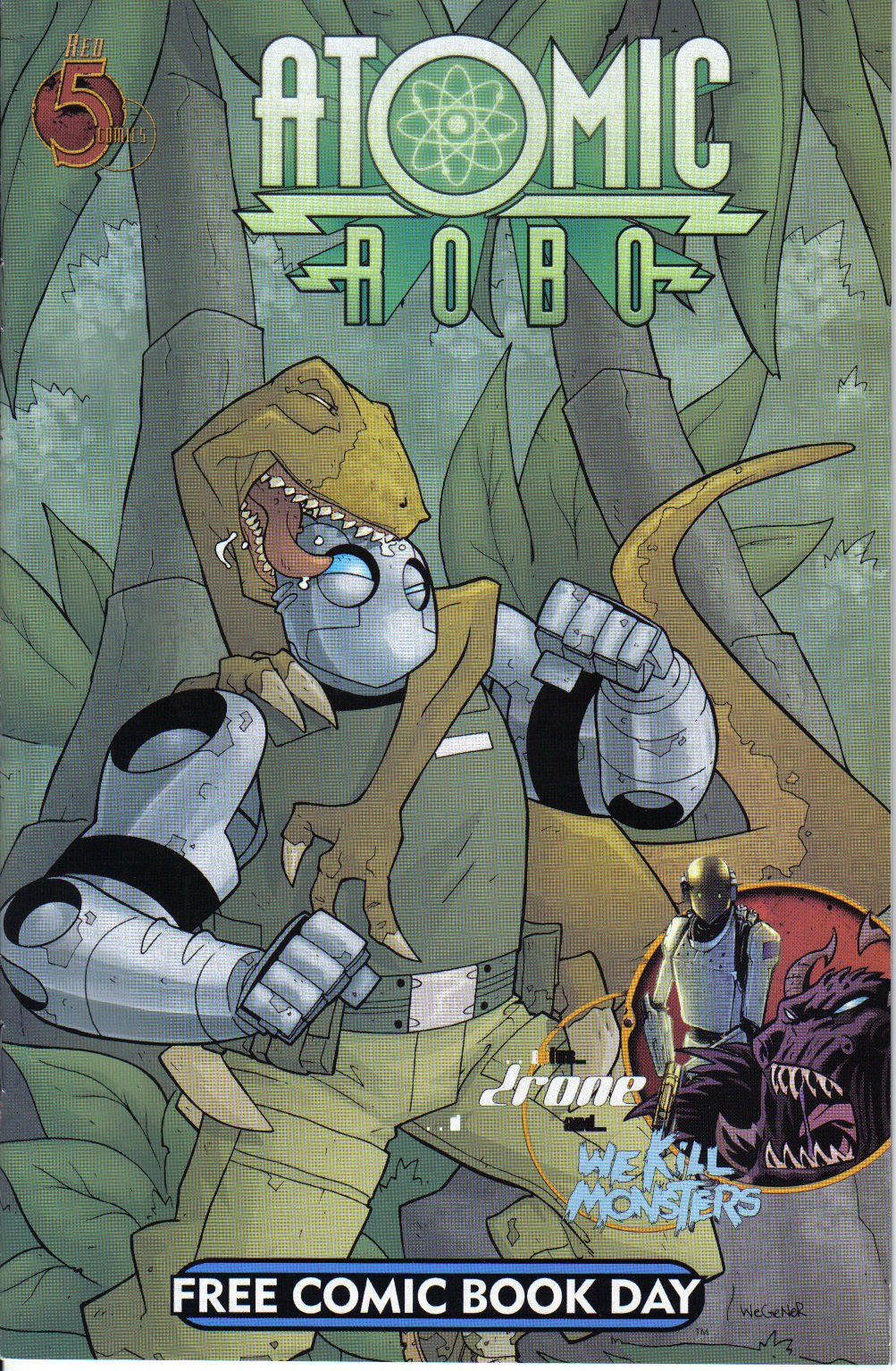 Atomic Robo / Drone/ We Kill Monsters (Why Atomic Robo Hates Doctor ...