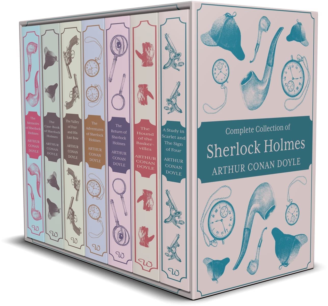 Sherlock Holmes Series Complete Collection 7 Books Set by Arthur Conan ...