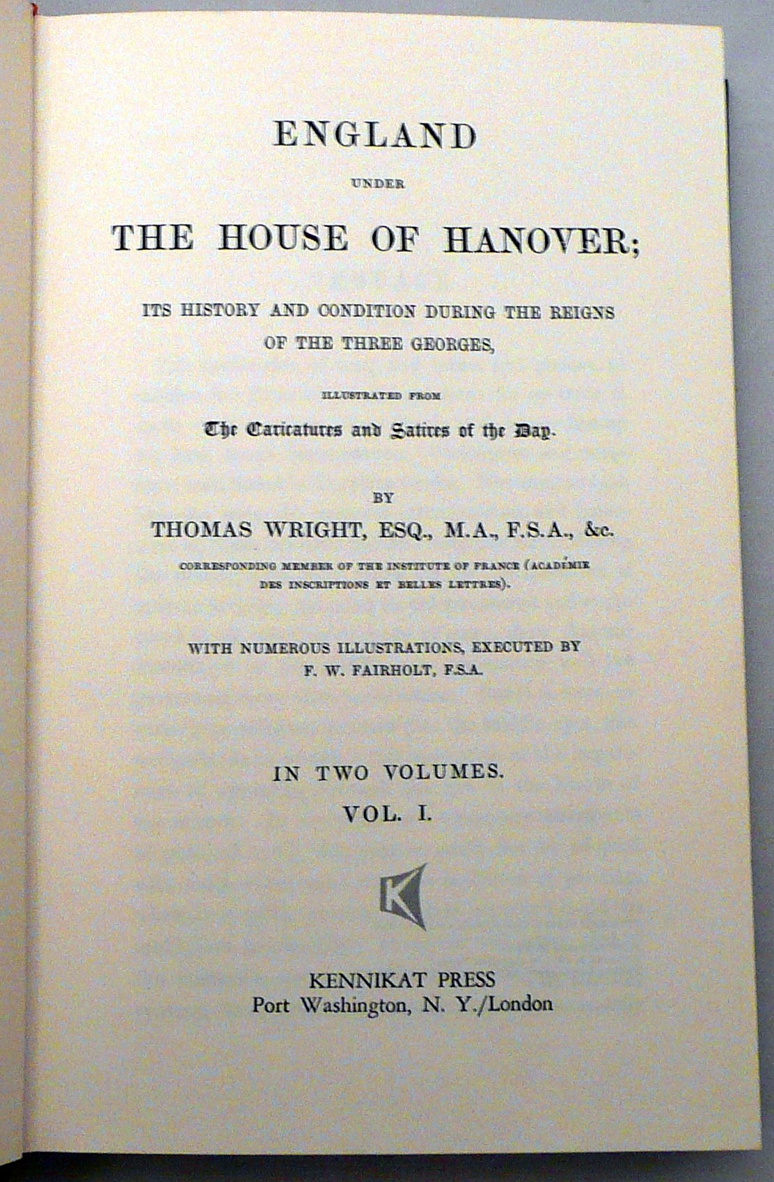 England Under the House of Hanover: Its History and Condition During ...