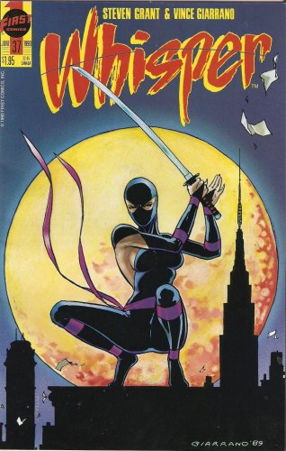 Whisper (First Comics #37) June 1990 by Steven Grant | Goodreads
