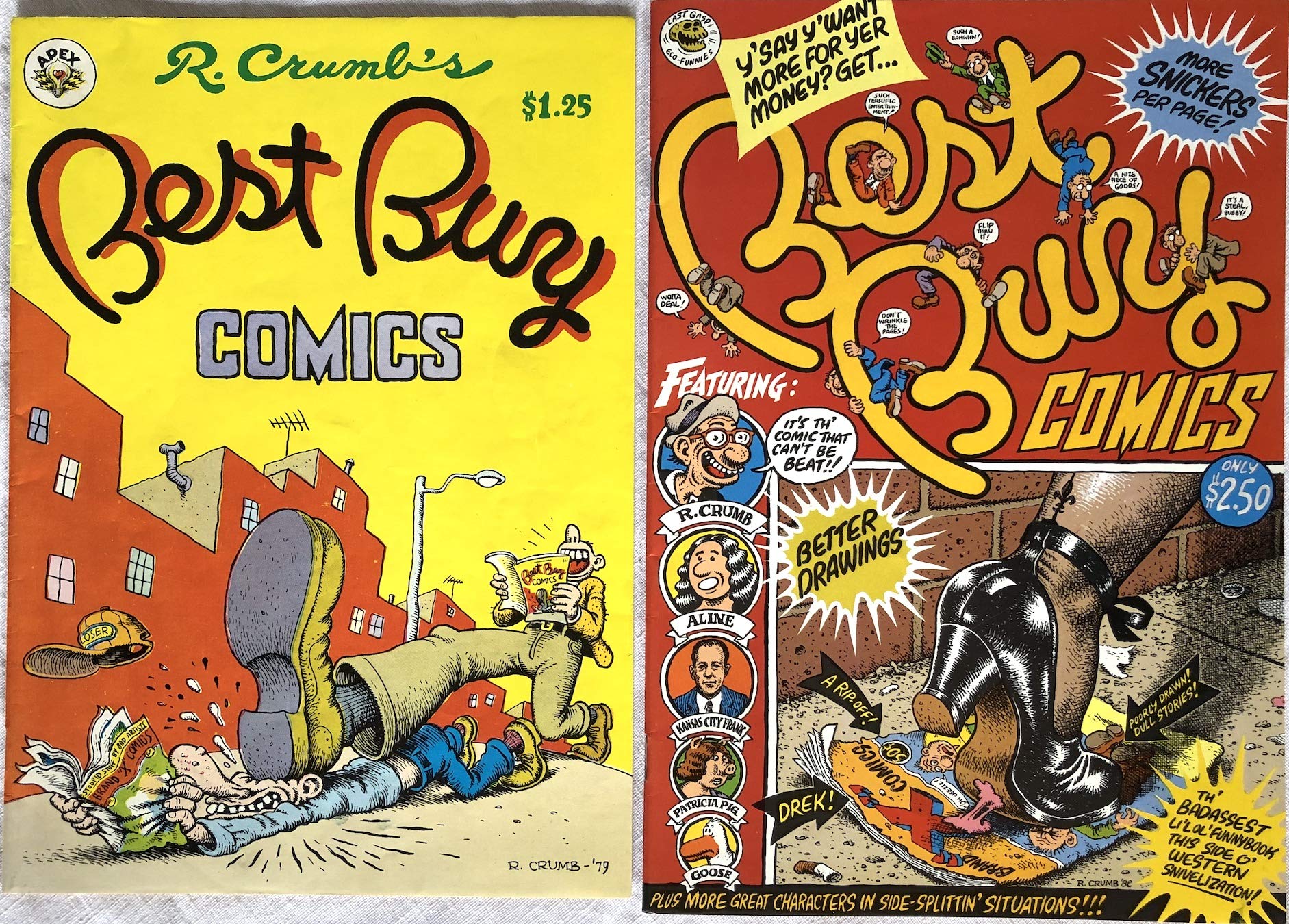 R. Crumb's Best Buy Comics Complete 2-Issue Set by Robert Crumb | Goodreads