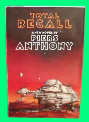 Collectible Piers Anthony TOTAL RECALL First edition 1989 Filmed ...