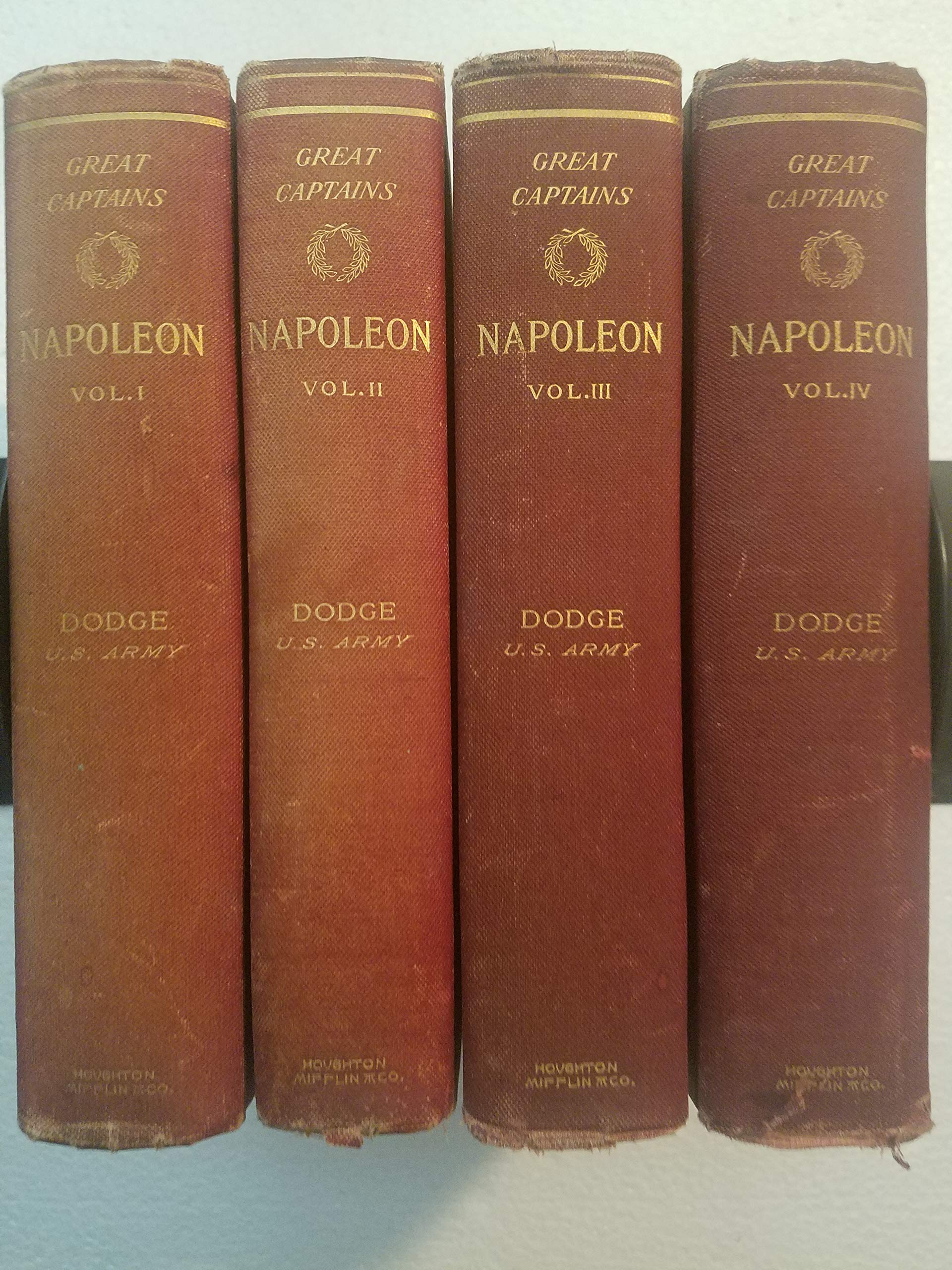 Great Captains: Napoleon (4 Volume Set) 1904, 1907 by Theodore Ayrault ...