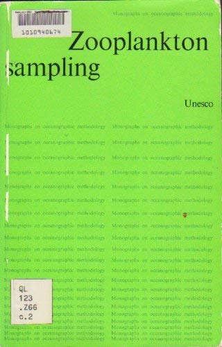 Zooplankton Sampling by UNESCO | Goodreads