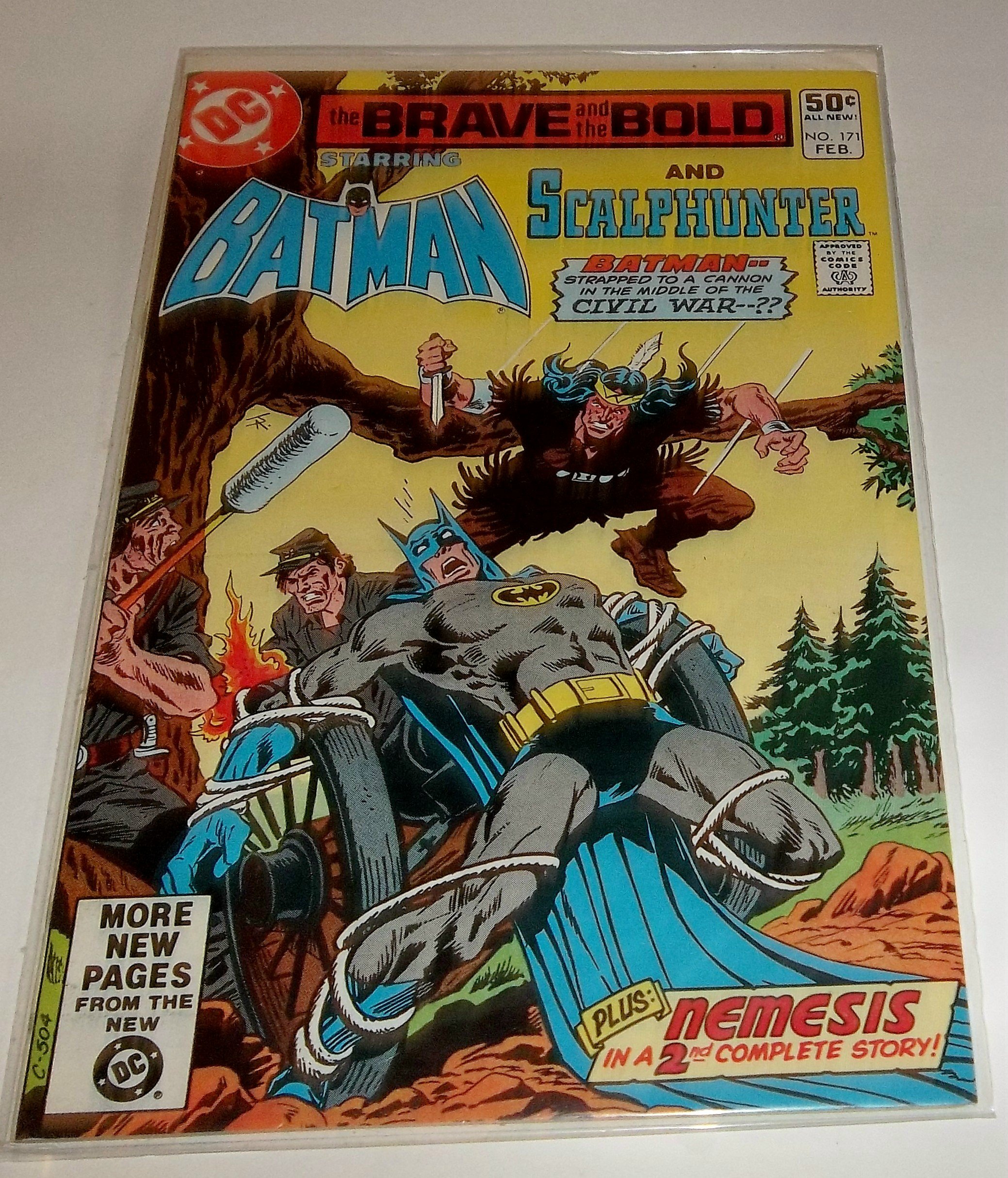 The Brave and the Bold #171 Batman and Scalphunter by Gerry Conway ...