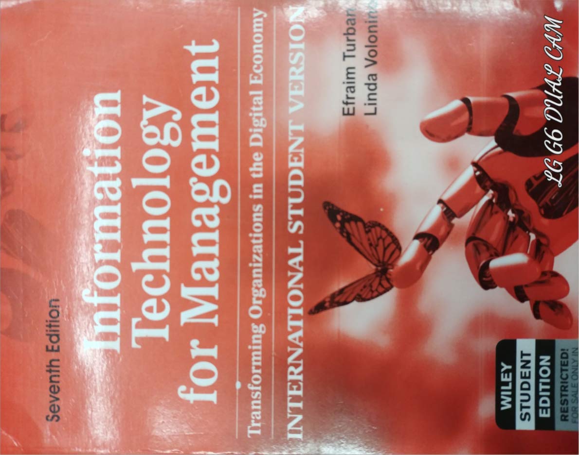 Information Technology For Management Transforming Organizations In The ...