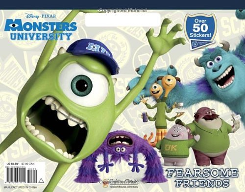 Fearsome Friends (Disney/Pixar Monsters University) (Big Coloring Book ...