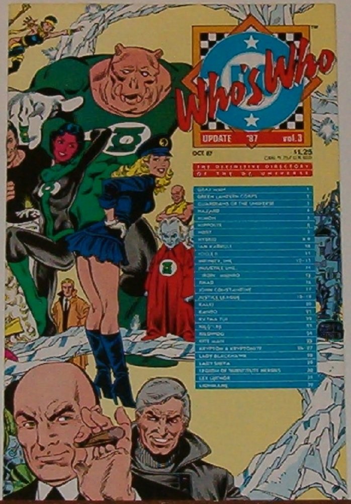 Who's Who the Definitive Directory of the DC Universe #87 by Todd Klein ...