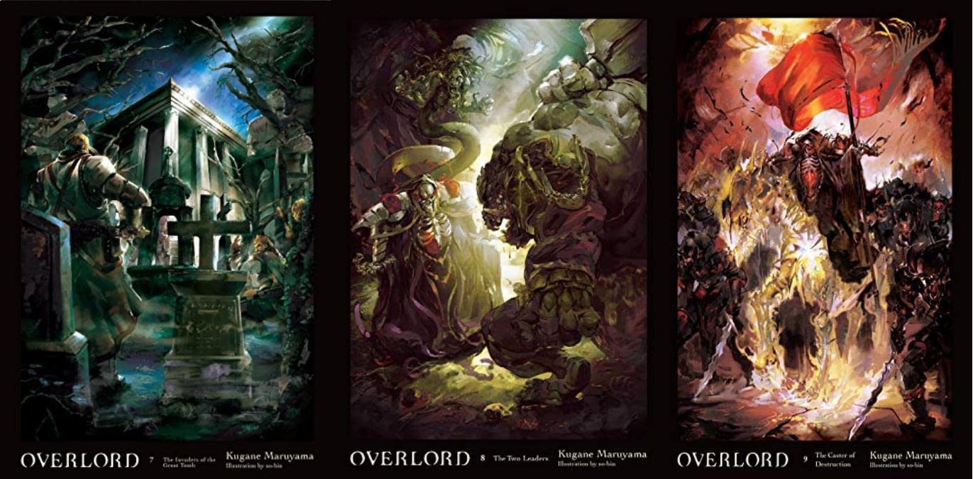 Overlord Light Novel Set 1-12 by Kugane Maruyama | Goodreads