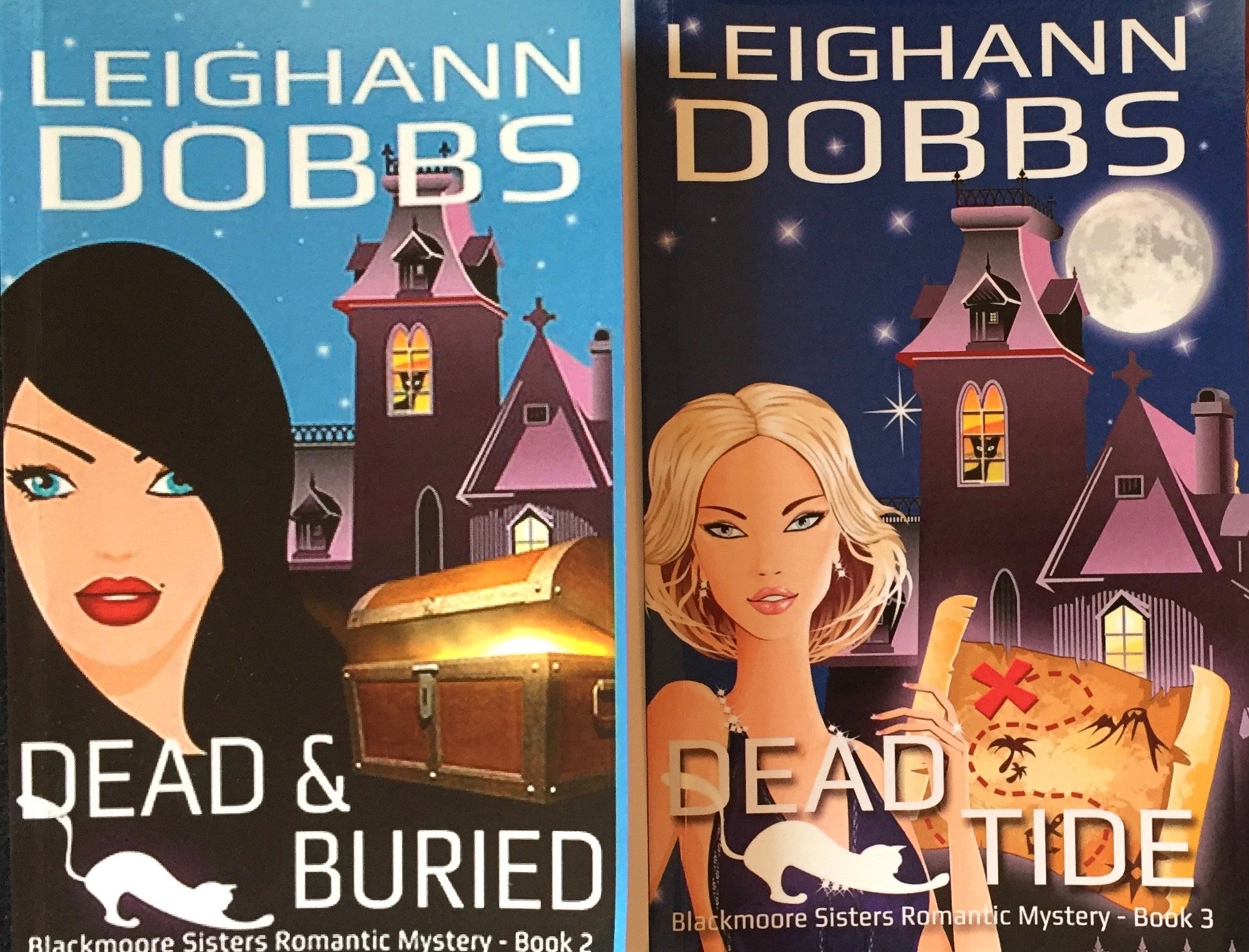 Blackmoore Sisters Romantic Mystery Set (Book 2 & 3): "Dead & Buried ...
