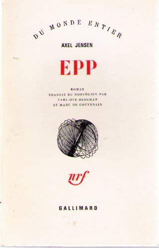 EPP (DU MONDE ENTIER) by Axel Jensen | Goodreads