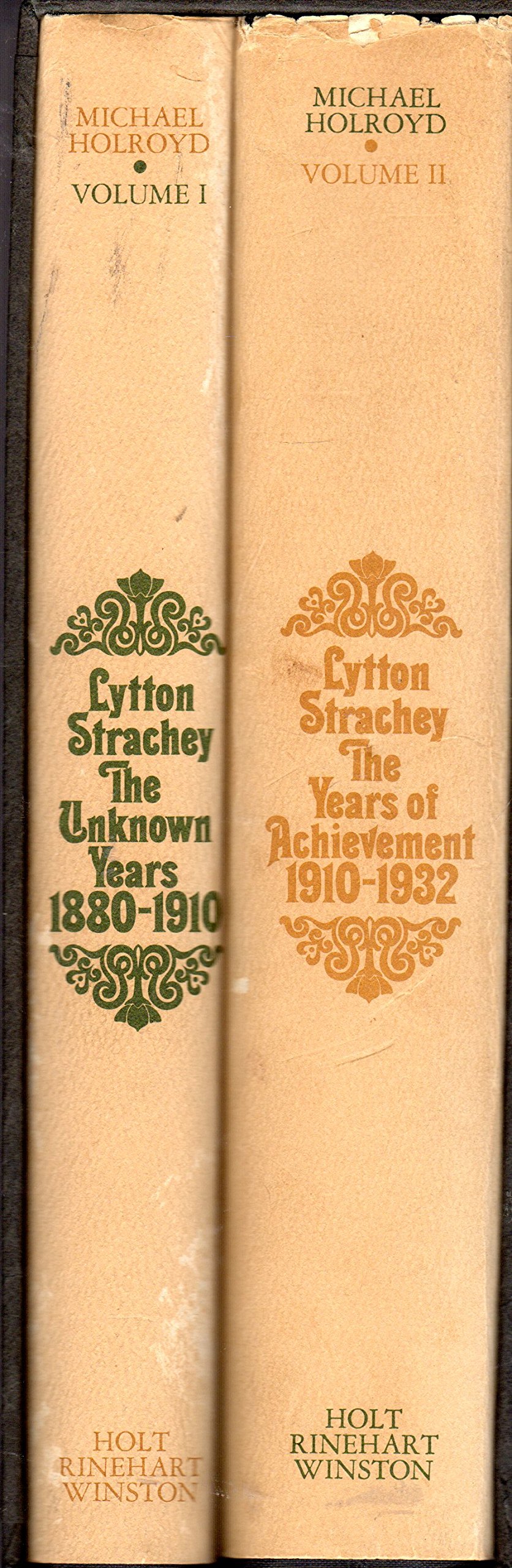 Lytton Strachey (2 Volumes in slipcase): The Unknown Years, 1880-1910 ...