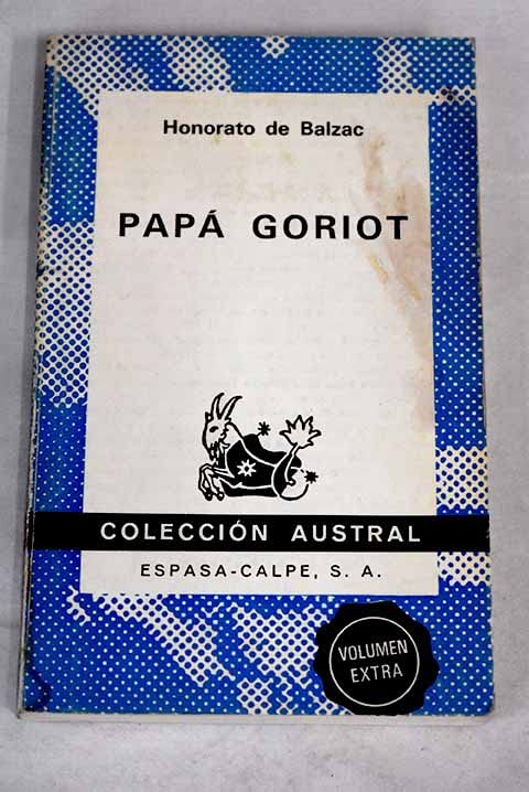 Papa Goriot by Honoré de Balzac | Goodreads