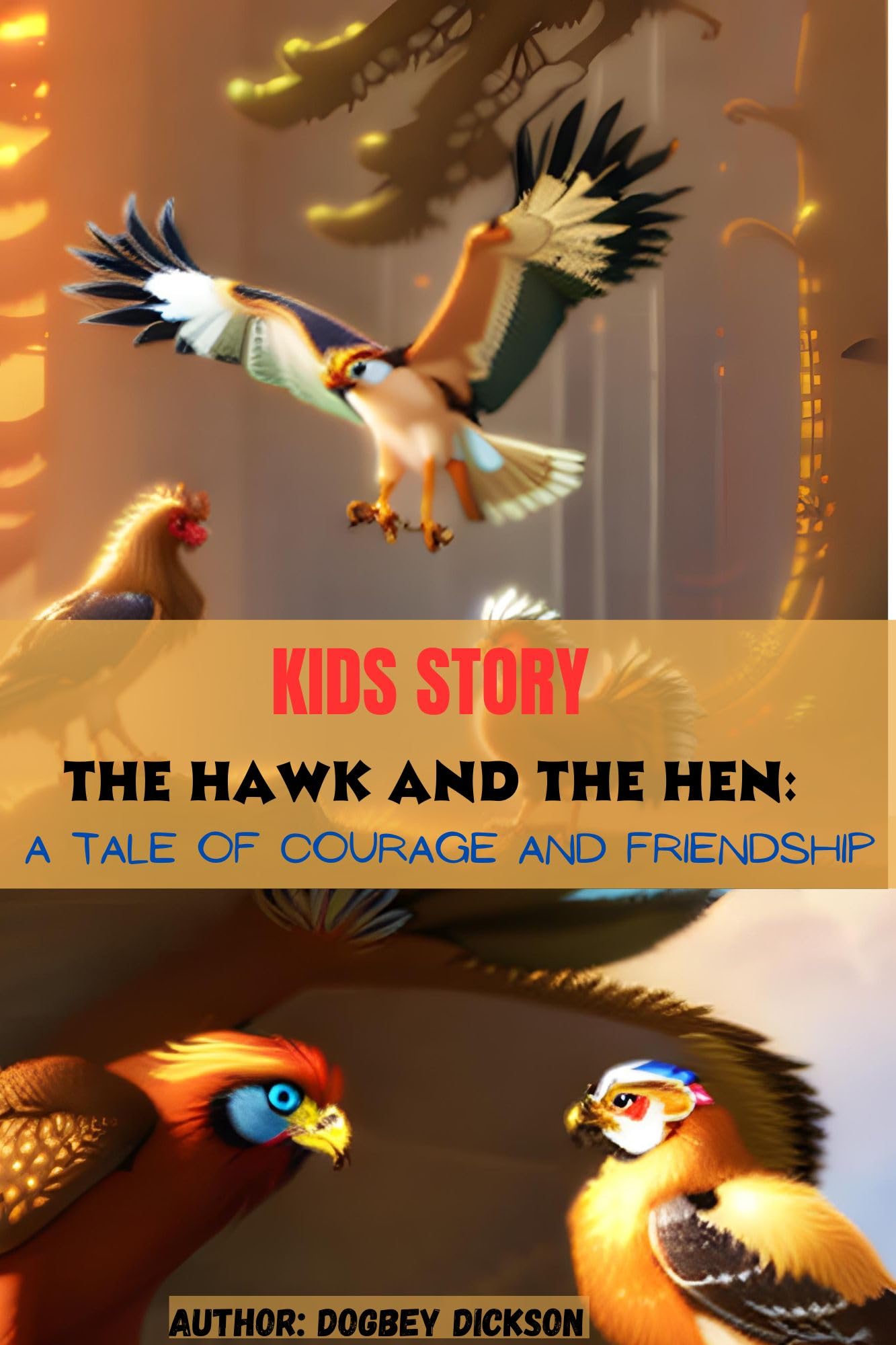 The Hawk and The Hen: A Tale of Courage and Friendship by DICKSON ...