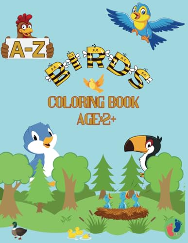 A to Z Birds Coloring Book by Tiny Footprints | Goodreads