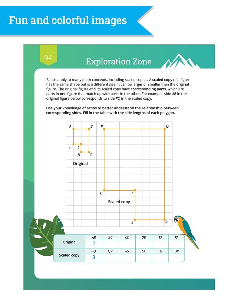 IXL The Ultimate 7th Grade Math Workbook, Middle School Books for Kids ...