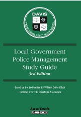 Local Government Police Management: Study Guide by William Geller ...